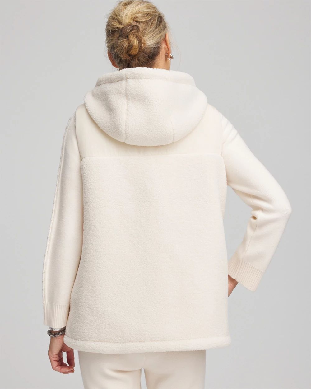 Zenergy® Hooded Sherpa Vest | Chico's Zenergy® Hooded Sherpa Vest | Chico's